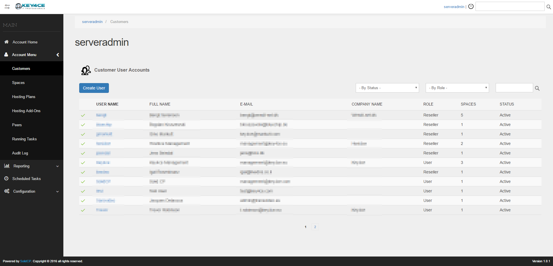 Screenshots - SolidCP